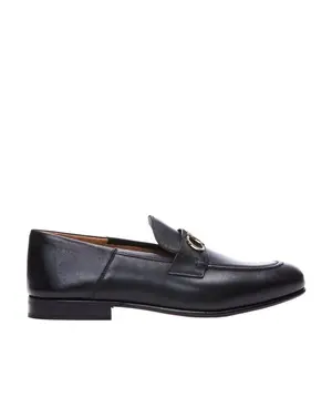 FERRAGAMO Logo Loafers