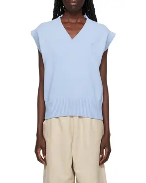 AMI Paris De Coeur V-neck Vest