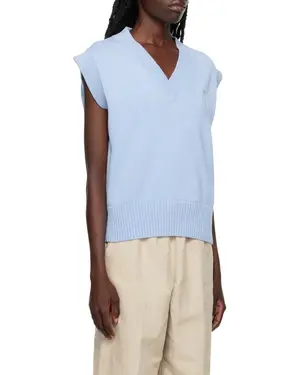 AMI Paris De Coeur V-neck Vest