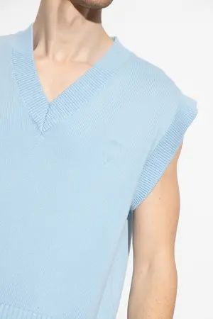 AMI Paris De Coeur V-neck Vest