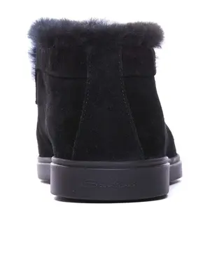 Santoni Round-head Short Boots