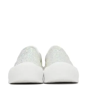 Alexander McQueen Glitter Slip-on Sneakers