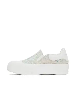 Alexander McQueen Glitter Slip-on Sneakers
