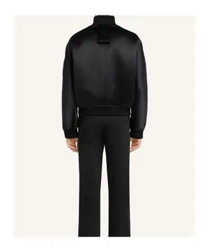 COURREGES Courrèges Scuba Satin Bomber Jacket