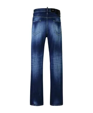 Dsquared2 Straight Leg Slim Jeans