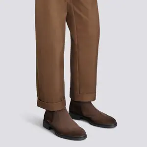 Santoni Suede Chelsea Boots