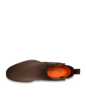 Santoni Suede Chelsea Boots