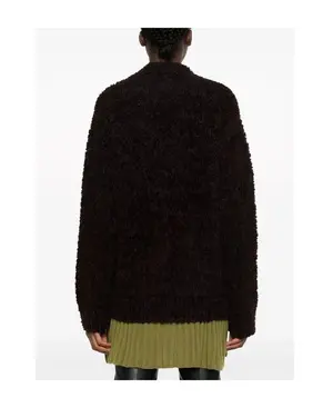 Dries Van Noten Long-sleeved Button Cardigan - Brown