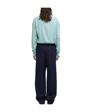 AMI Paris Button-up Crepe Shirt