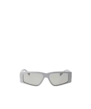 Dolce & Gabbana Dolce Gabbana Eyewear Rectangular Frame Sunglasses - Gray