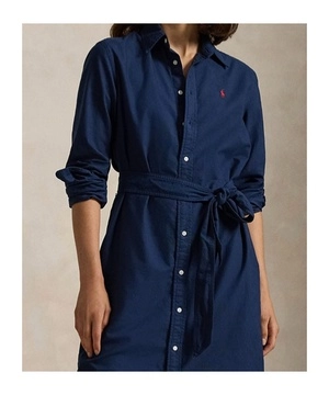 Polo Ralph Lauren Pony Embroidered Midi Dress