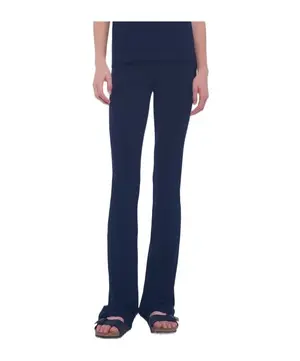 Norma Kamali High-rise Flared Trousers