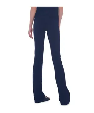 Norma Kamali High-rise Flared Trousers