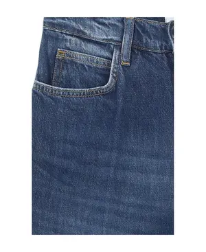 FRAME High-waist Wide-leg Jeans