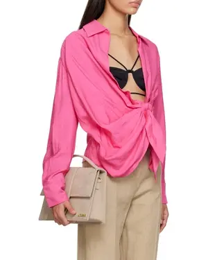 Jacquemus Bahlia Tie-up Detailed Blouse