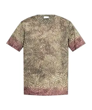 Dries Van Noten Allover Printed Crewneck T-shirt
