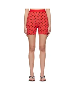 MARINE SERRE Crescent Moon-motif Tights