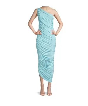 Norma Kamali Diana One-shoulder Gown