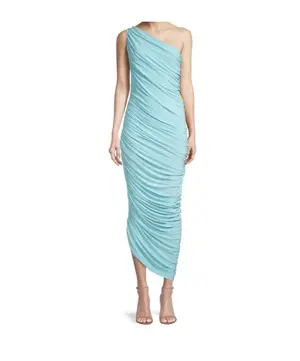 Norma Kamali Diana One-shoulder Gown