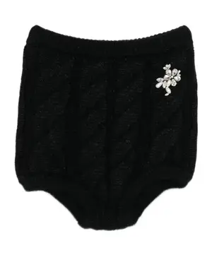 Simone Rocha Embellished Shorts - Black