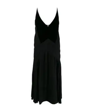 Givenchy Sleeveless Flared Dress - Black