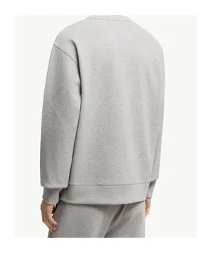 Moncler Logo Patch Sweatshirt - Grey