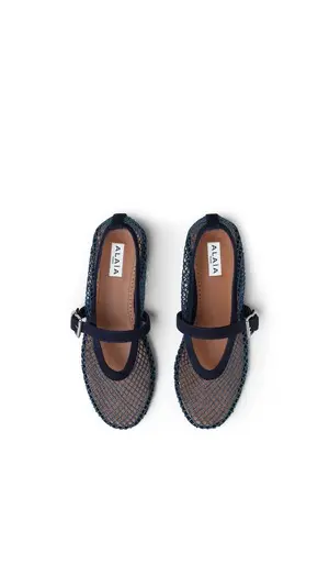 Alaïa Round-toe Ballet Flats