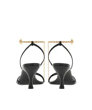 FERRAGAMO Ankle Chain High-heeled Sandals