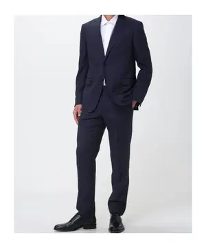 Zegna Poplin-texture Classic-collar Shirt - White