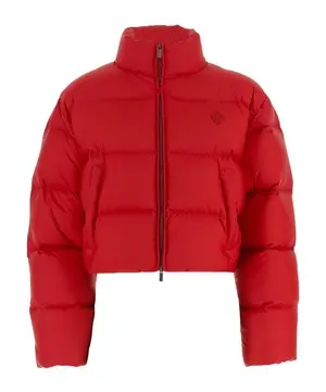 Gucci Padded Cropped Jacket - Red