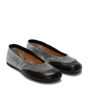 J.W.ANDERSON Crystal Embellished Ballet Flats