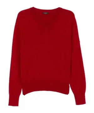 Balenciaga V-neck Long-sleeve Knitwear