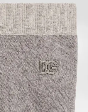 Dolce & Gabbana Contrasting Ribbed Trousers