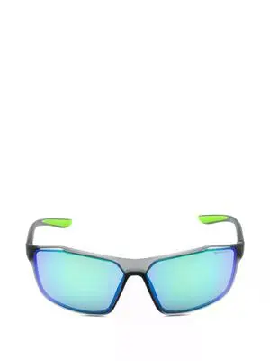 Nike Windstorm Rectangle-frame Sunglasses - Grey