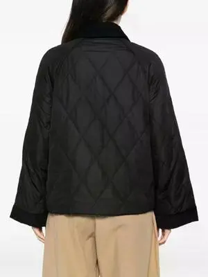 Barbour Quilted Corduroy-trim Jacket