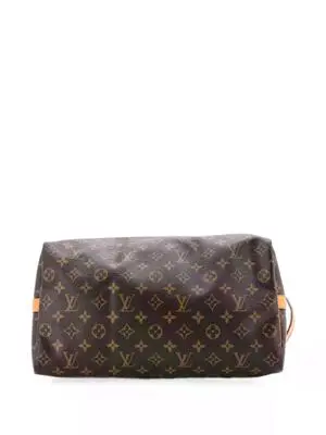 LOUIS VUITTON Speedy Bandouliere Bag Monogram Canvas 35 Satchel
