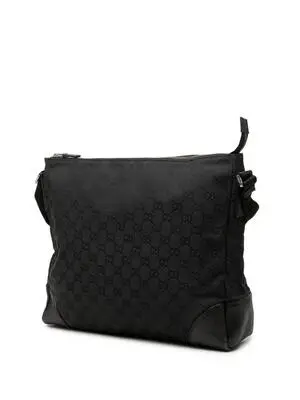 Gucci 2000-2015 Gg Canvas Joy Messenger Bag Crossbody Bag - Black