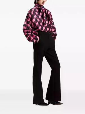Essentiel Antwerp Komo Pussy-bow Puff-sleeved Blouse