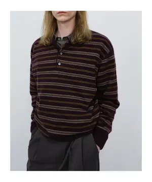 DUNST Striped Polo Shirt