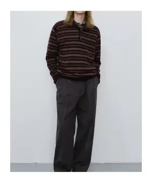 DUNST Striped Polo Shirt
