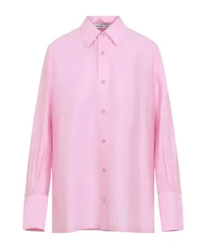 Carven Button-up Silk Shirt - No