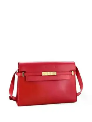 Saint Laurent Manhattan Leather Medium Shoulder Bag