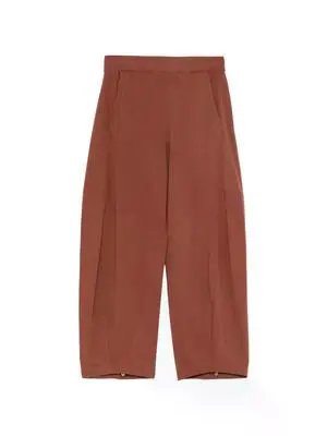 Tibi Wide-leg Track Pants - Brown