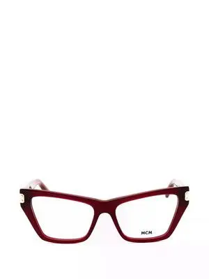 Mcm Cat-eye Frame Glasses - Red