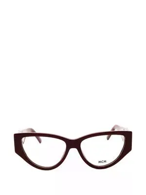 Mcm Cat-eye Frame Glasses - Red