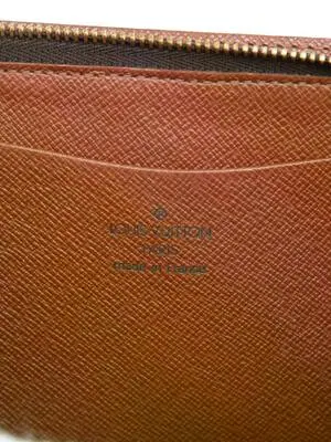 LOUIS VUITTON 2000 Monogram Porte Monnaie Zippy Wallet Long Wallets