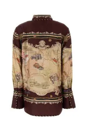 Zimmermann Printed Twill Valiant Shirt