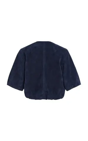 Simkhai Austyn Zip-up Jacket - Navy