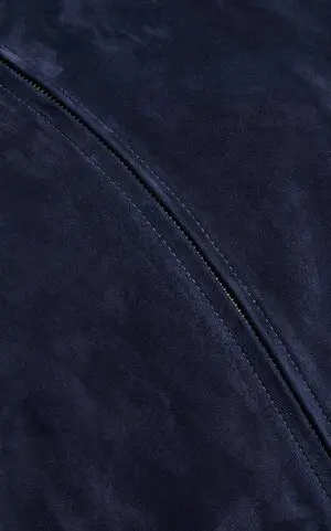 Simkhai Austyn Zip-up Jacket - Navy