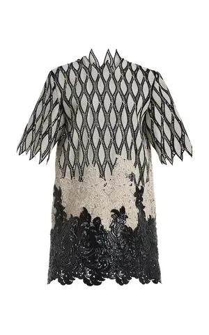 Simkhai Mackinley Crewneck Mini Dress